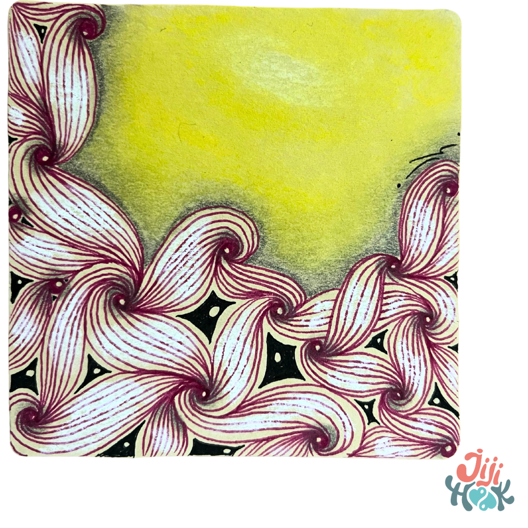 25 motifs Zentangle® inspirants pour se relaxer en dessinant - Jiji Hook